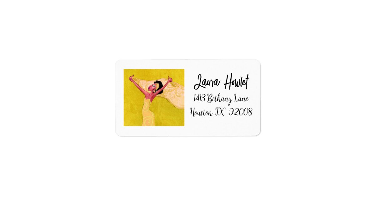 “African American Diva” Label | Zazzle