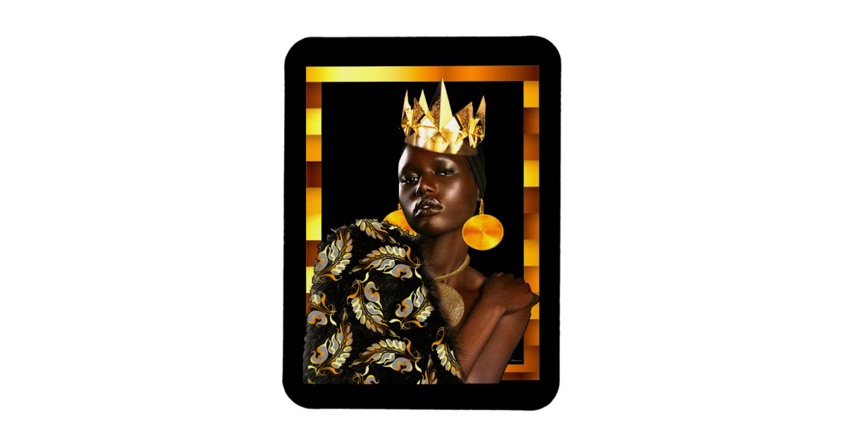 African American Diva Magnet | Zazzle