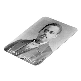 African-American Inventor Lewis Latimer Magnet | Zazzle