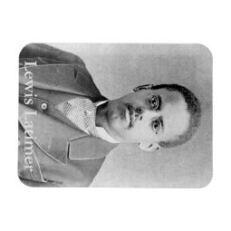 African-American Inventor Lewis Latimer Magnet | Zazzle