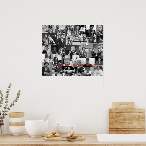 African american leaders poster | Zazzle