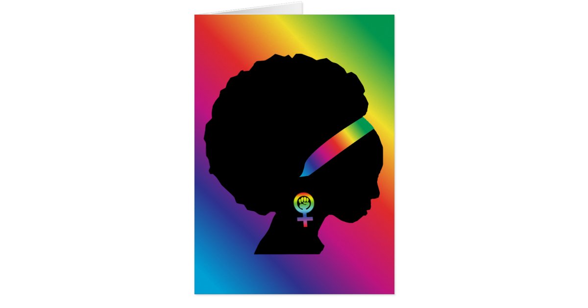 African American Lesbian Feminist All Occasion Zazzle