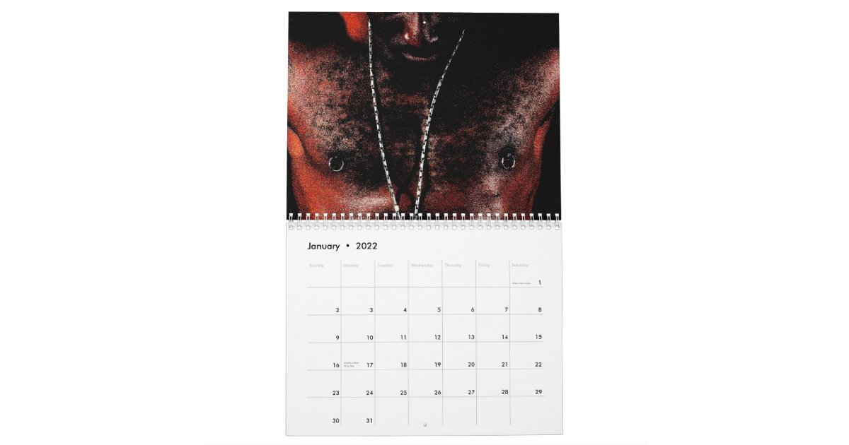 African American Man calendar | Zazzle.com
