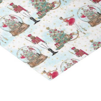 African American Nutcracker Ballet Dancer White Tissue Paper | Zazzle