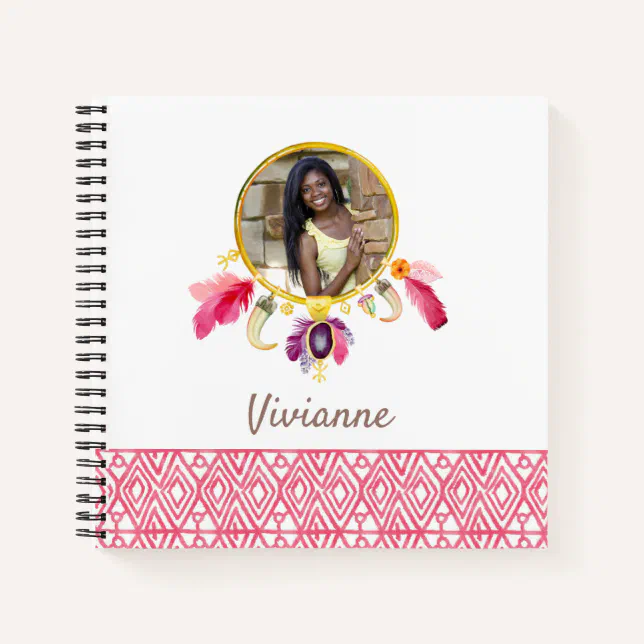 African American Personalized Spiral Notebook | Zazzle