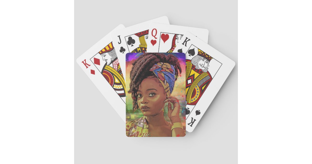 African American Playing Cards | Zazzle