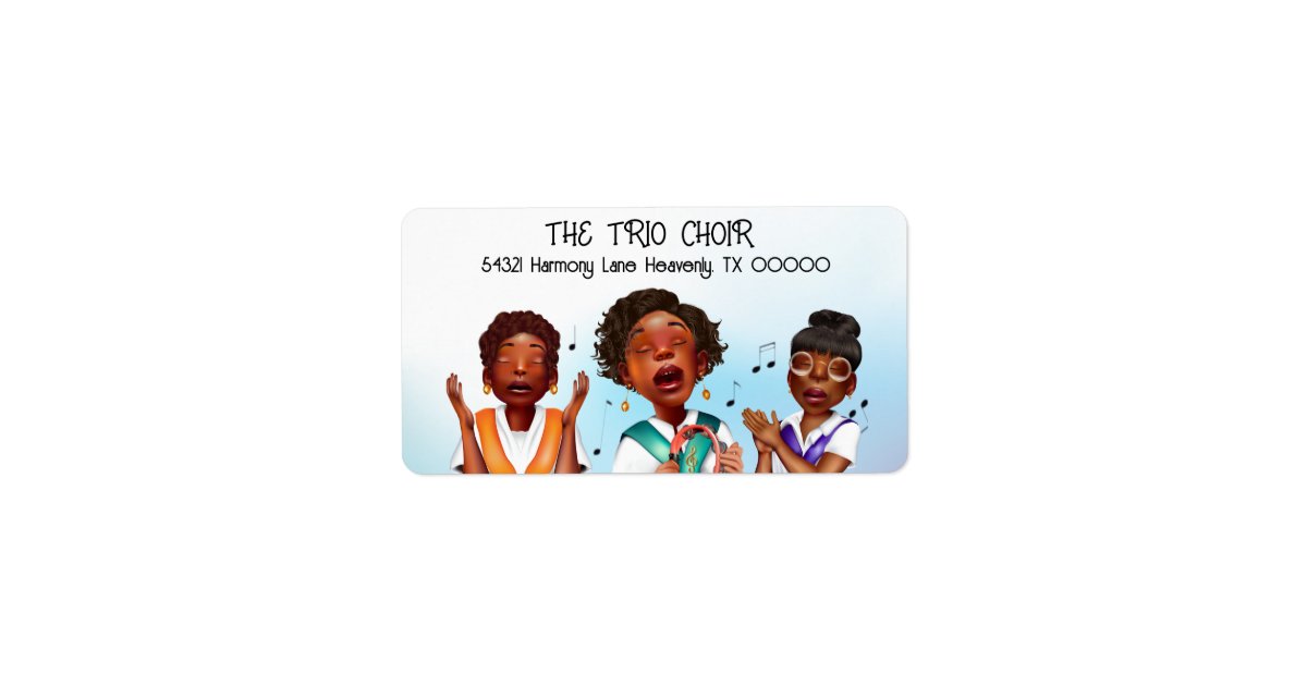 African American Singers Label | Zazzle