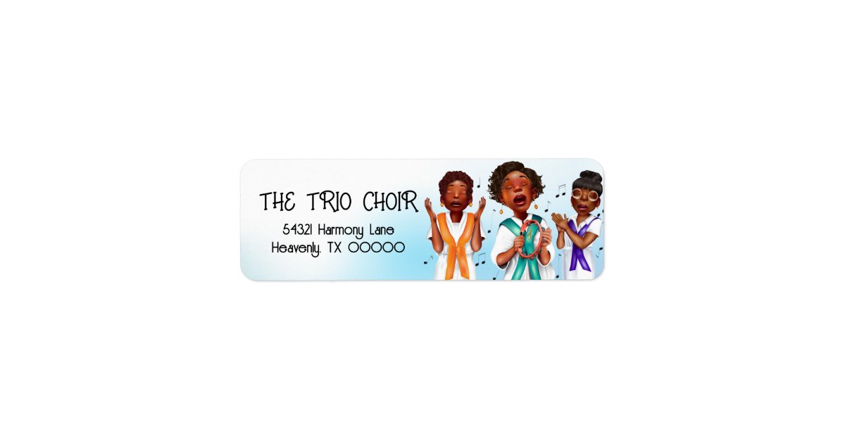 African American Singers Label | Zazzle