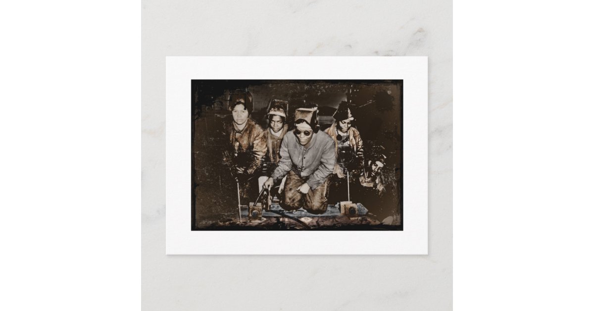 African American Steelworkers WWII Postcard | Zazzle