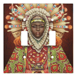 African Ancestor Light Switch Cover | Zazzle
