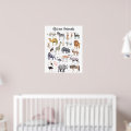 African Animals | Education Learning Classroom Poster | Zazzle