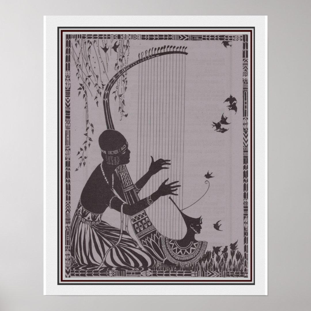 African Art Deco Print 16x20 ca. 1927 | Zazzle