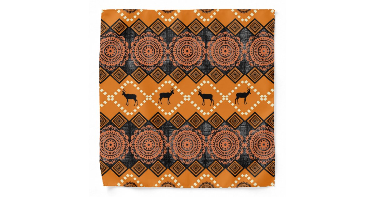 African background design bandana | Zazzle