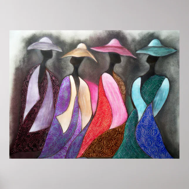 African Church Ladies Poster | Zazzle