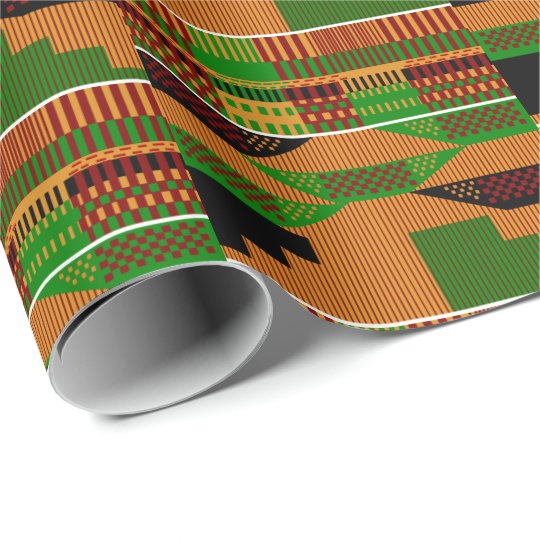 African Classic Kente Wrapping Paper | Zazzle.com