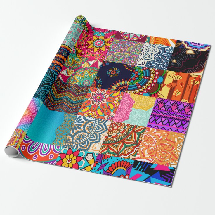 African Design Wrapping Paper | Zazzle