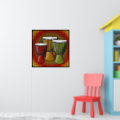 African Djembe Drum Poster | Zazzle