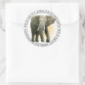 African Elephant Stickers | Zazzle