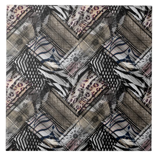African ethnic . ceramic tile | Zazzle.com