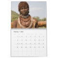 African Faces Wall Calendar | Zazzle