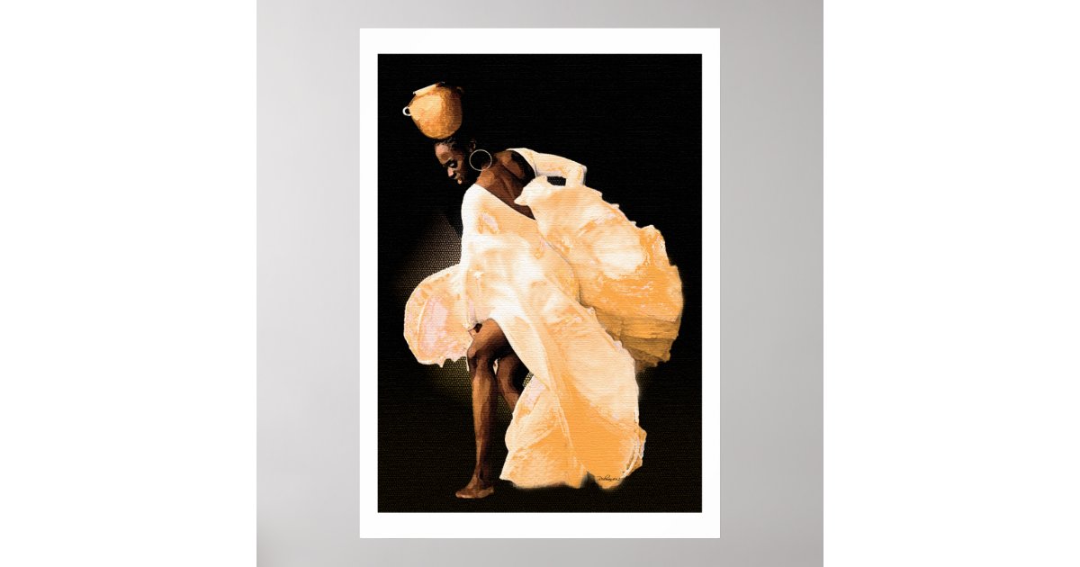 African Folk Dance Poster | Zazzle