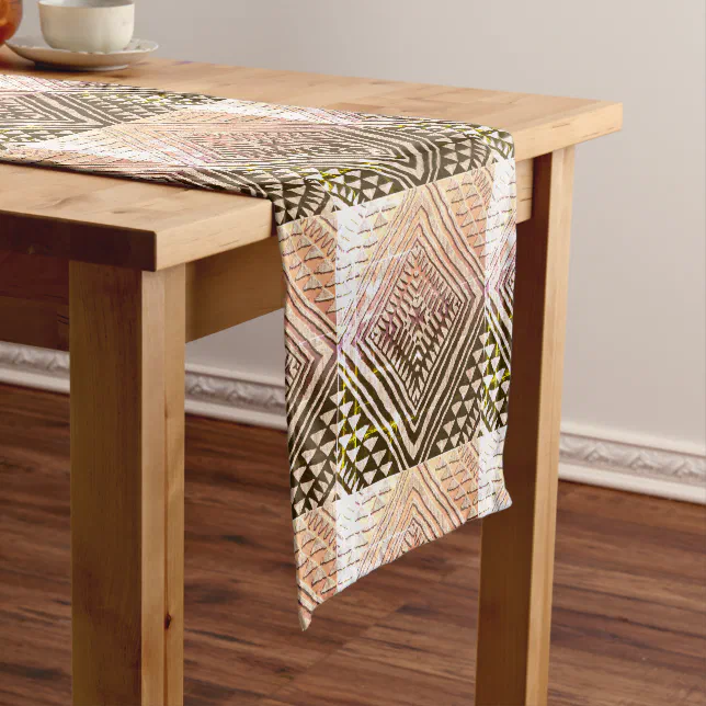 African Mud Cloth Table Runner | Zazzle