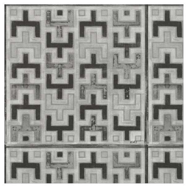 African Geometric Pattern Fabric | Zazzle