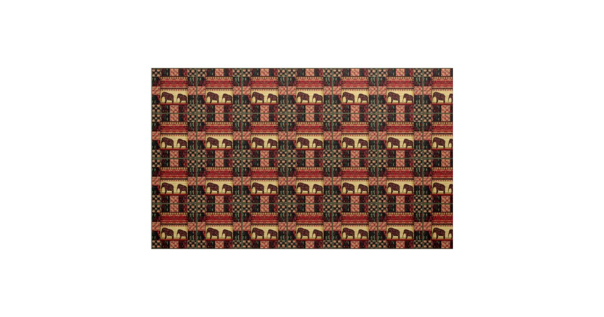 African patchwork fabric | Zazzle