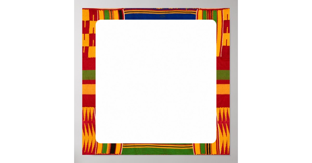 African Pattern Poster Paper | Zazzle