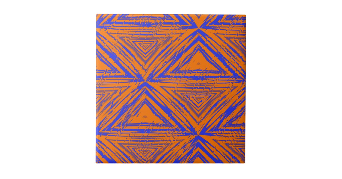AFRICAN PATTERN TILE | Zazzle