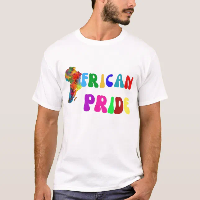 African Pride T-Shirt | Zazzle