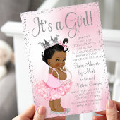 African Princess Baby Shower by Mail Invitation | Zazzle