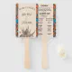 AFRICAN PRINT WEDDING PROGRAM HAND FAN | Zazzle
