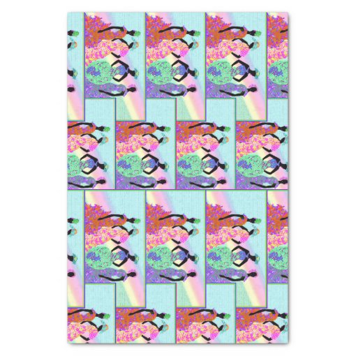 African Rainbow Parade Tissue Paper | Zazzle