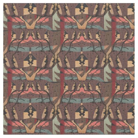 African Repeat Patterns Fabric | Zazzle