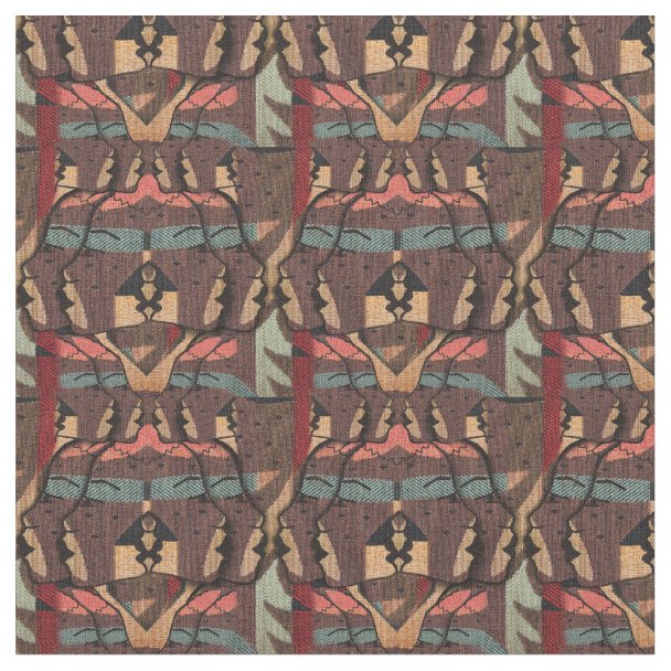 African Repeat Patterns Fabric | Zazzle