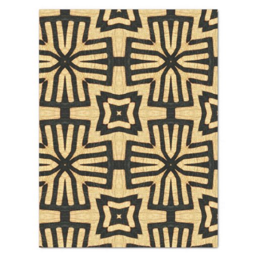 African Textile Decoupage Paper | Zazzle