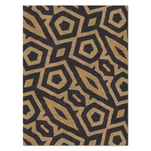 African Textile Decoupage Tissue Tissue Paper | Zazzle