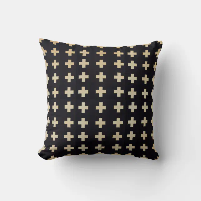 African Textile Inspired Throw Pillow | Zazzle