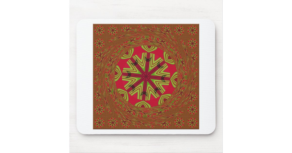 African Traditional Design Mouse Pad | Zazzle