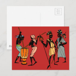 African tribal art postcards | Zazzle