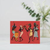African tribal art postcards | Zazzle