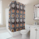 African Tribal Pattern • Bold Cultural Shower Curtain | Zazzle