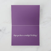 African Violet birthday Card | Zazzle