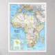 " Afrika: 1990/heute - Detaillierte Landkarte ... Poster | Zazzle