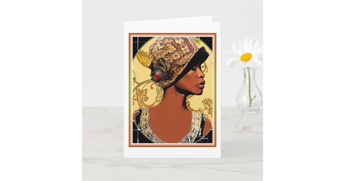 Afrocentric Card | Zazzle