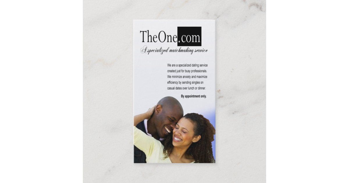 Afrocentric - Dating Service, Matchmaking, Couples Business Card | Zazzle