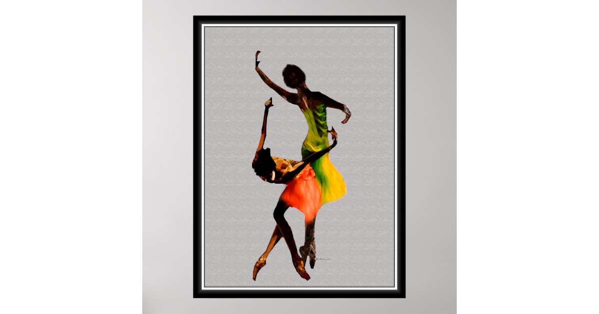 Afrocentric Folk Dance Poster | Zazzle