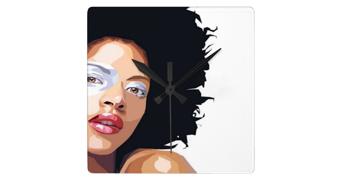Afrocentric Wall Clock | Zazzle.com