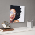 Afrocentric Wall Clock | Zazzle